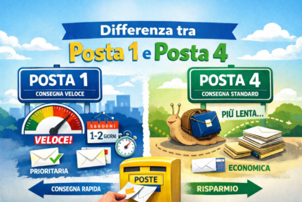 Differenza Posta 1 e Posta 4: Guida Completa Aggiornata 2026 | Mittivo